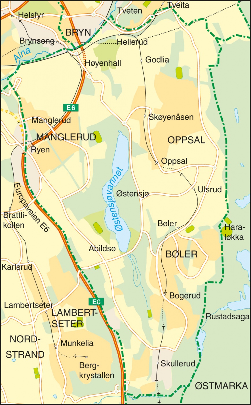 Østensjø (bydel) – Oslo byleksikon